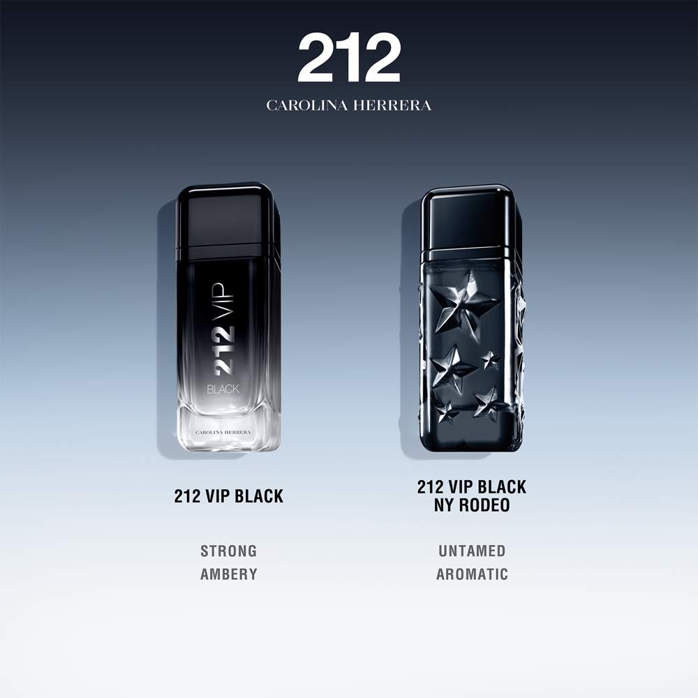 CAROLINA HERRERA 212 VIP Black NY Rodeo Eau de Parfum para homens ...