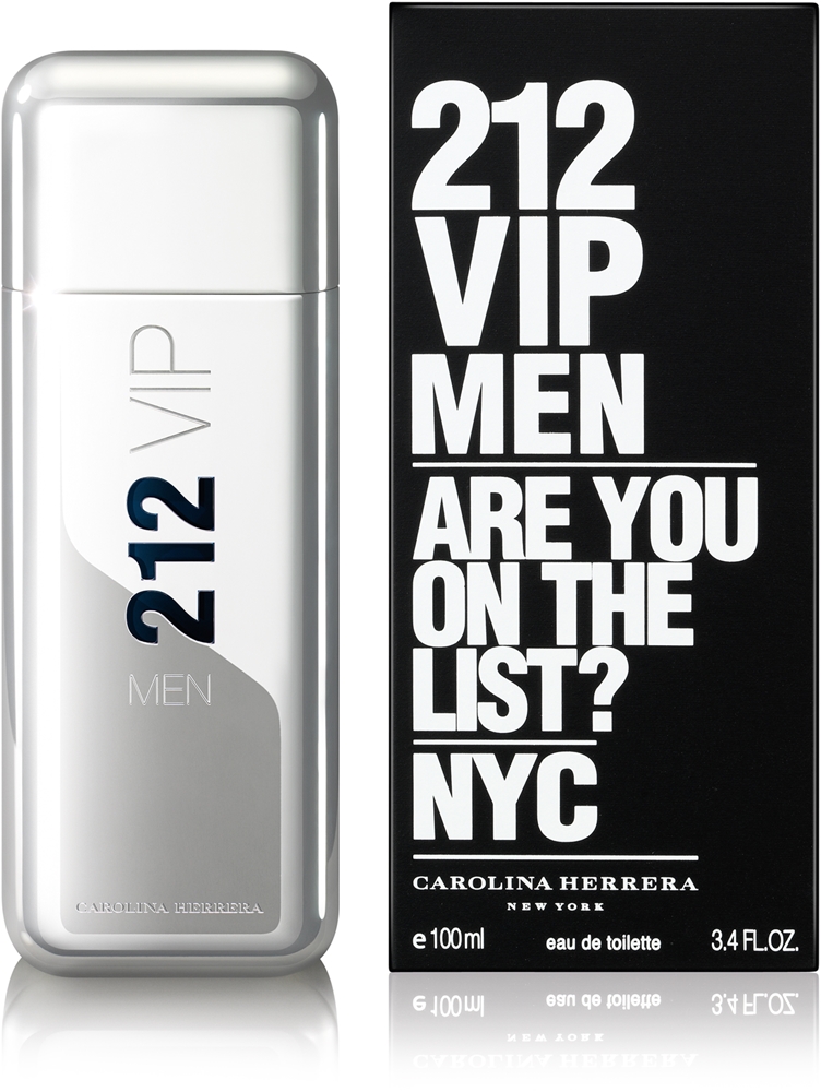 CAROLINA HERRERA 212 VIP Men Eau de Toilette pour homme | notino.fr