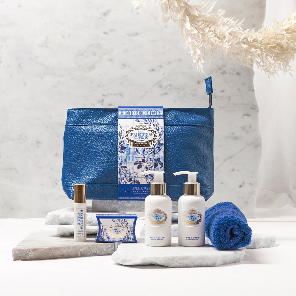 Castelbel Portus Cale Gold & Blue kit de viagem | notino.pt
