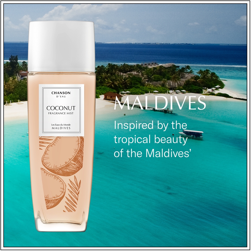 Chanson Chanson d'Eau Les Eaux Du Monde Coconut body spray | notino.co.uk