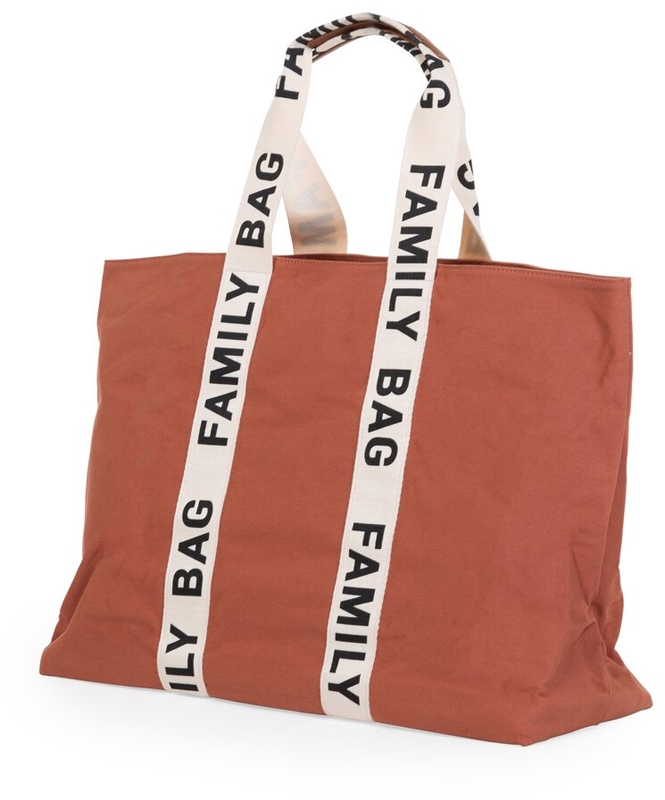 Childhome Family Bag Canvas Terracotta Travel Bag | notino.ie