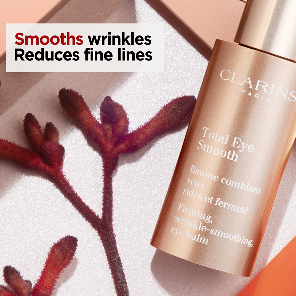 Clarins Total Eye Smooth Pinguldav kreem silmade piirkonnale | notino.ee