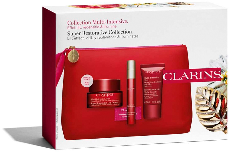Clarins Super Restorative Collection gift set (with anti-wrinkle effect ...