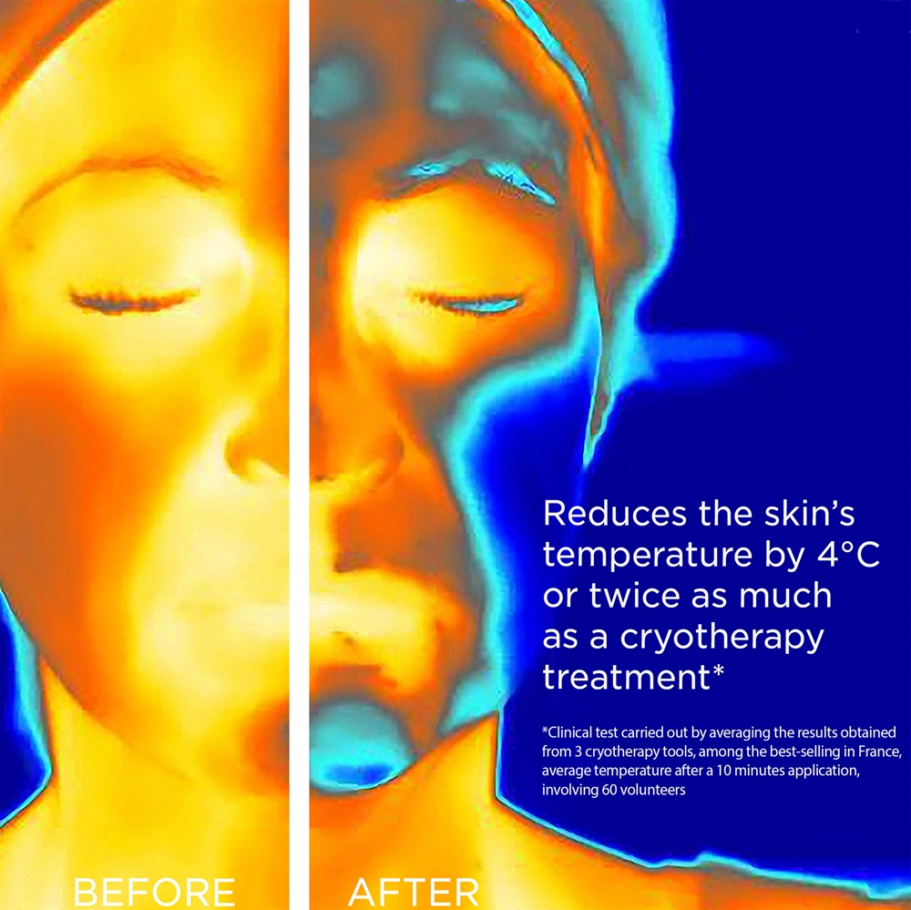 Clarins Cryo-Flash Mask Hydratisierende Maske gegen das Altern der Haut ...