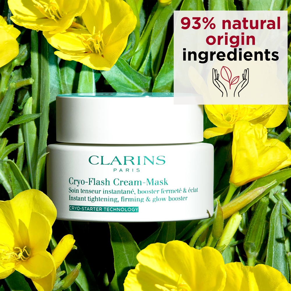 Clarins Cryo-Flash Mask Hydratisierende Maske gegen das Altern der Haut ...
