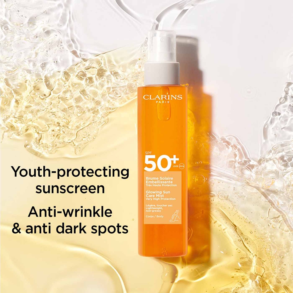 Clarins Sun Body Mist SPF50+ brume solaire en spray corps | notino.be