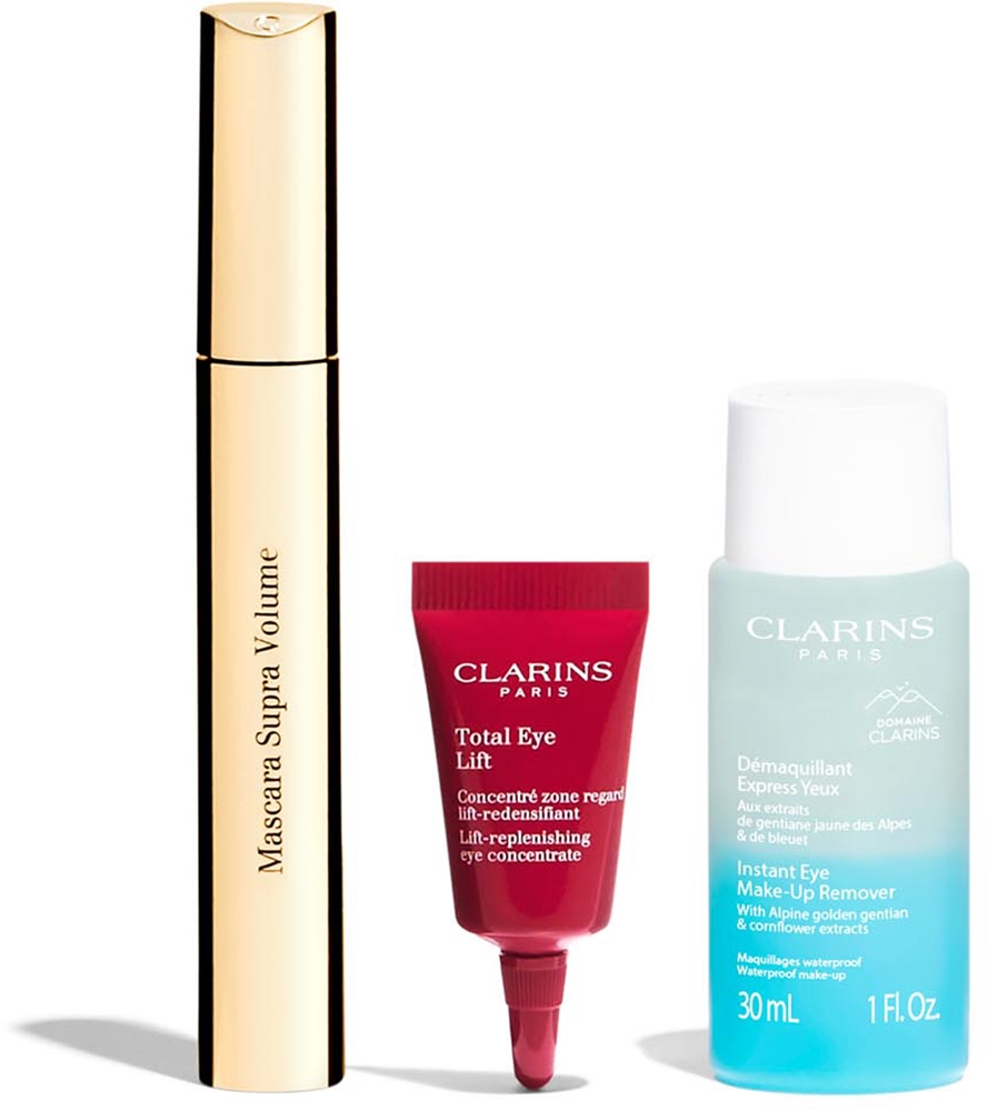 Clarins Supra Volume Mascara Collection Geschenkset 01 Intense Black ...