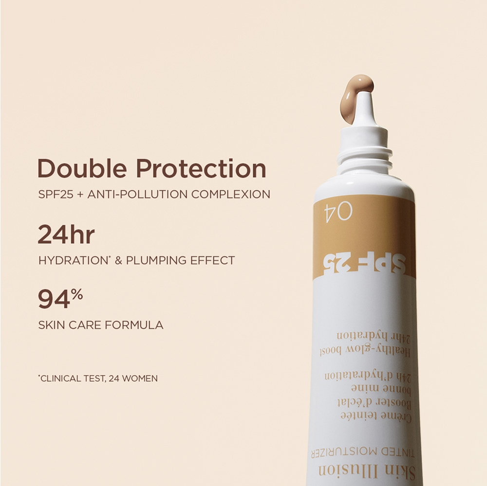Clarins Skin Illusion Tinted Moisturizer tónovací krém SPF 25 | notino.cz