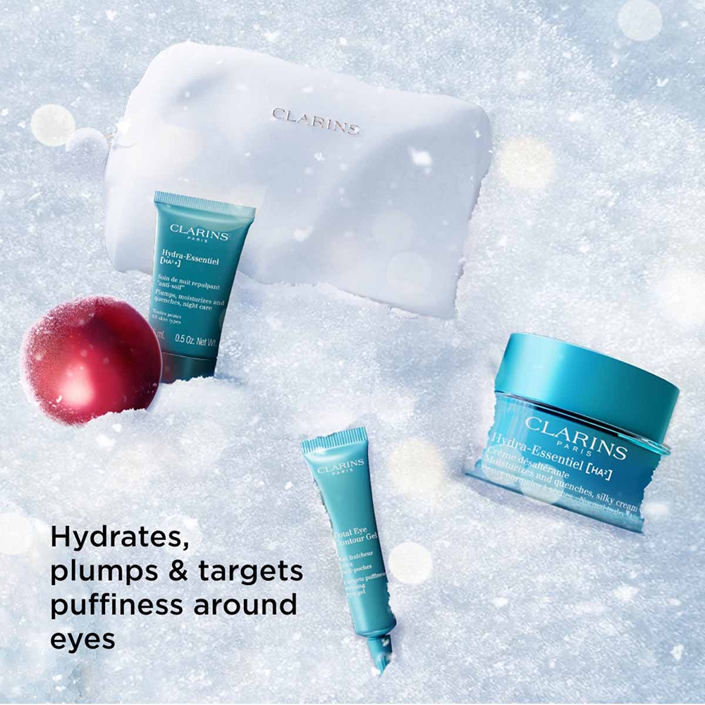 Clarins Hydra-Essentiel [HA²] Holiday Season coffret | notino.pt