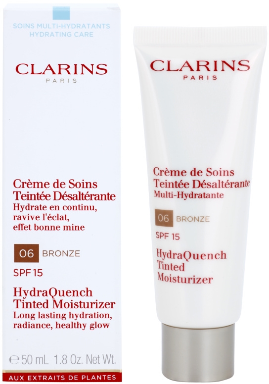 Clarins HydraQuench Tinted Moisturizer Extra återfuktande lätt-tonad ...