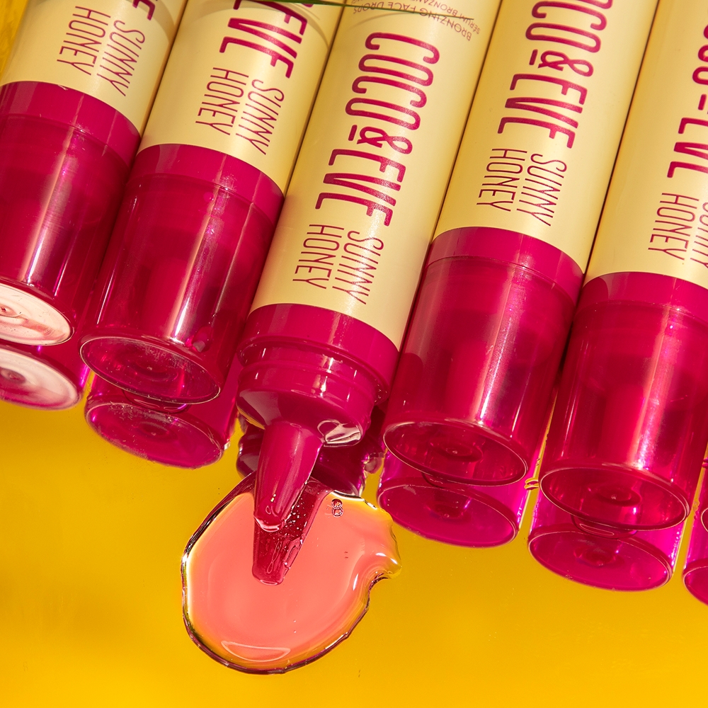 Coco & Eve Sunny Honey Bronzing Face Drops Self-Tanning Drops for the ...