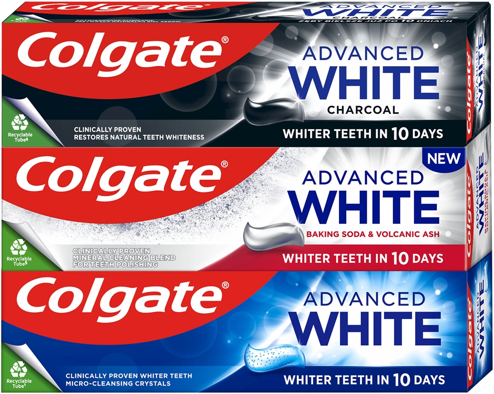 Colgate Advanced White Mix Trio Balinoša zobu pasta | notino.lv
