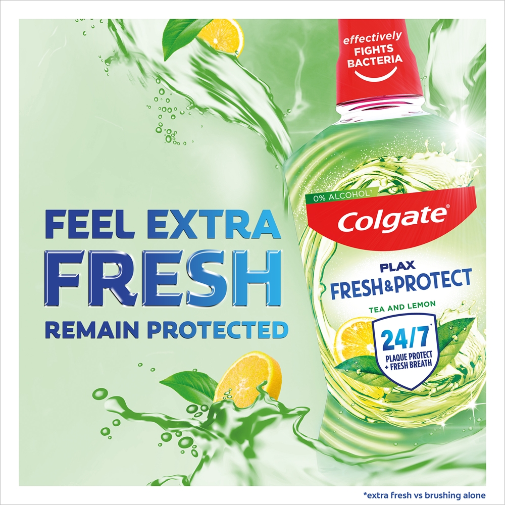 Colgate Plax Tea & Lemon anti-plaque mouthwash | notino.co.uk