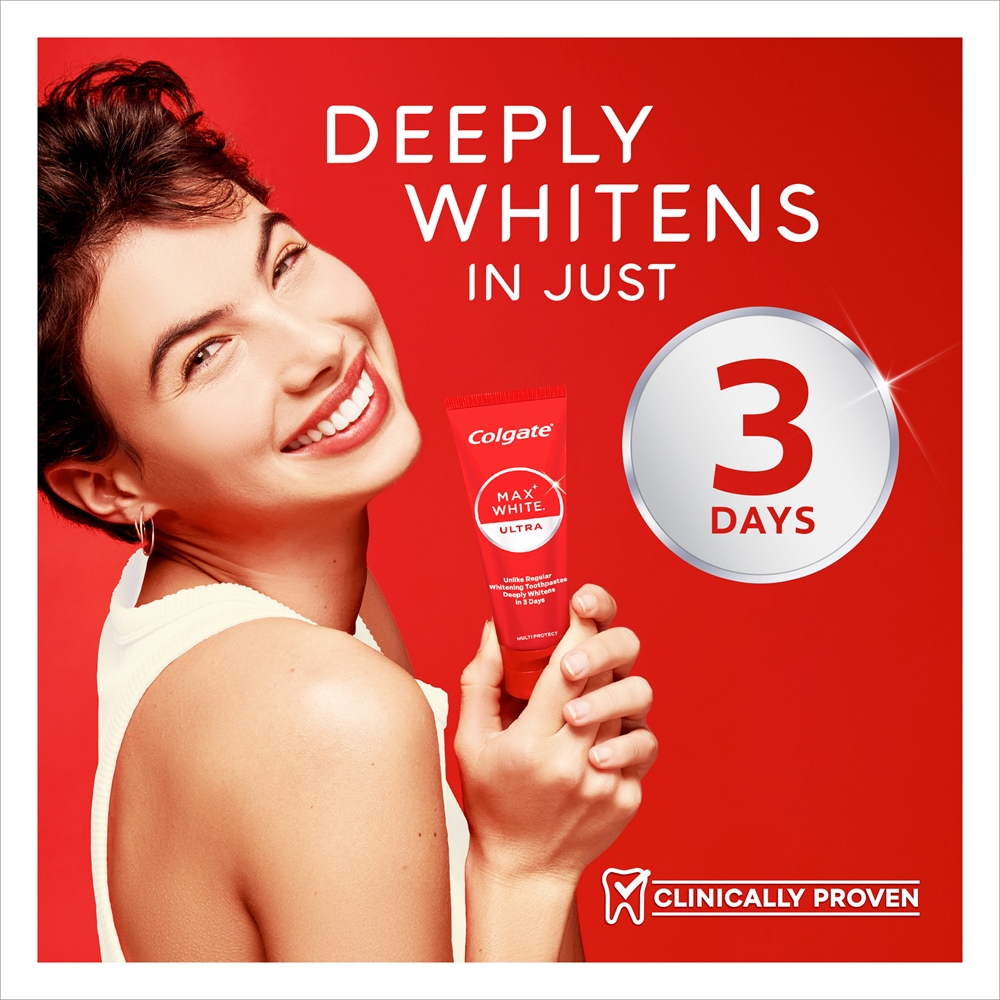 Colgate Max White Ultra Multi Protect pasta de dientes blanqueadora ...