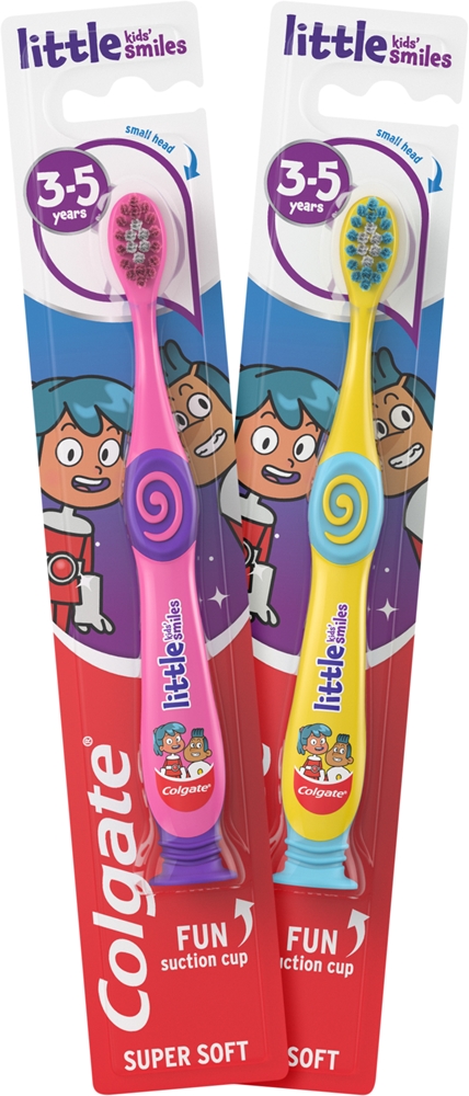 Colgate Little Kids Smiles 3-5 years toothbrush | notino.co.uk