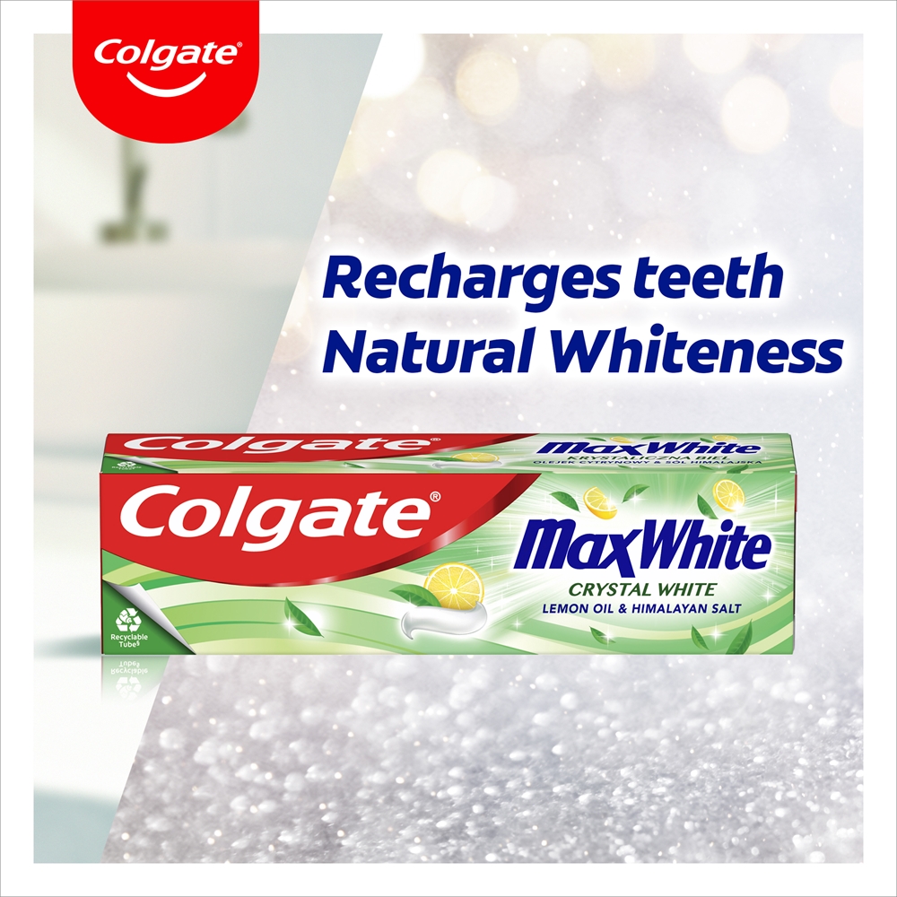 Colgate Max White Crystal White natürliche Zahncreme | notino.at