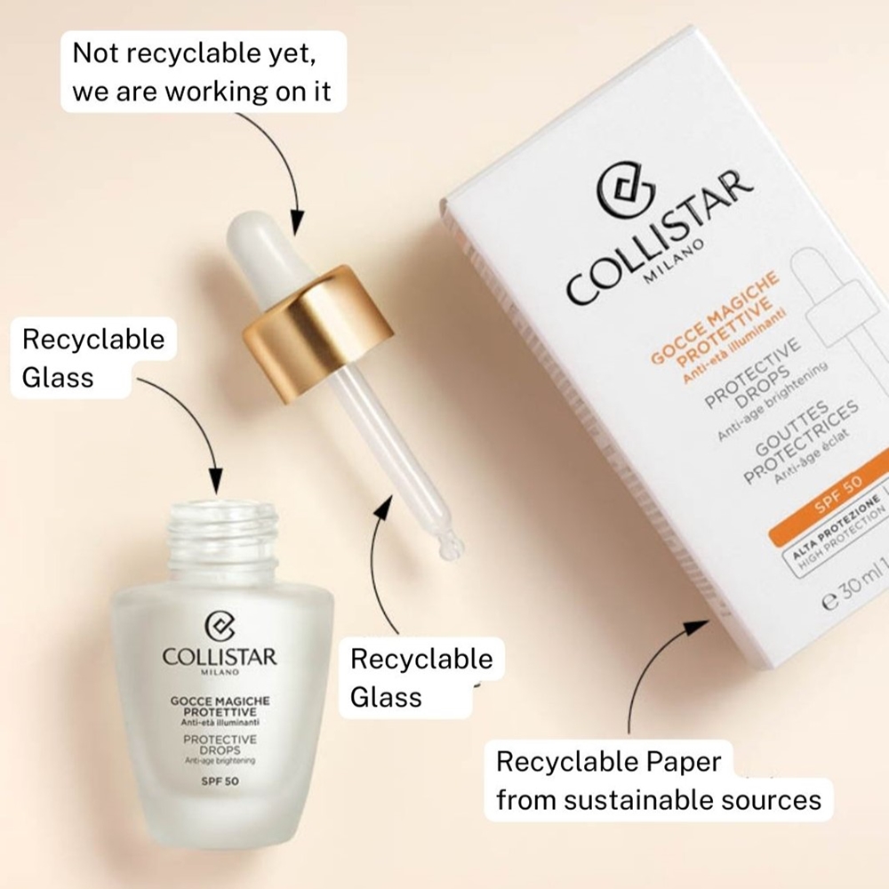Collistar Magic Drops Protective Drops SPF 50 ochranný fluid SPF 50 ...