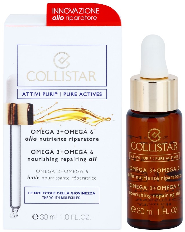 Collistar Pure Actives esenciální olej s omega 3 a 6 komplexem | notino.cz