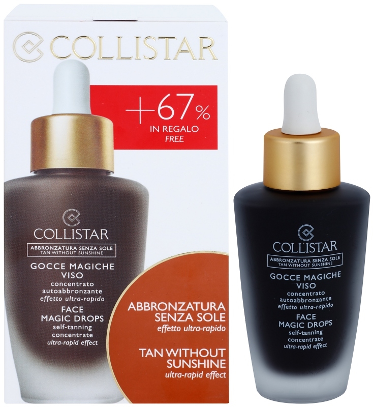 Collistar Magic Drops Face Self-Tanning Concentrate itseruskettava ...