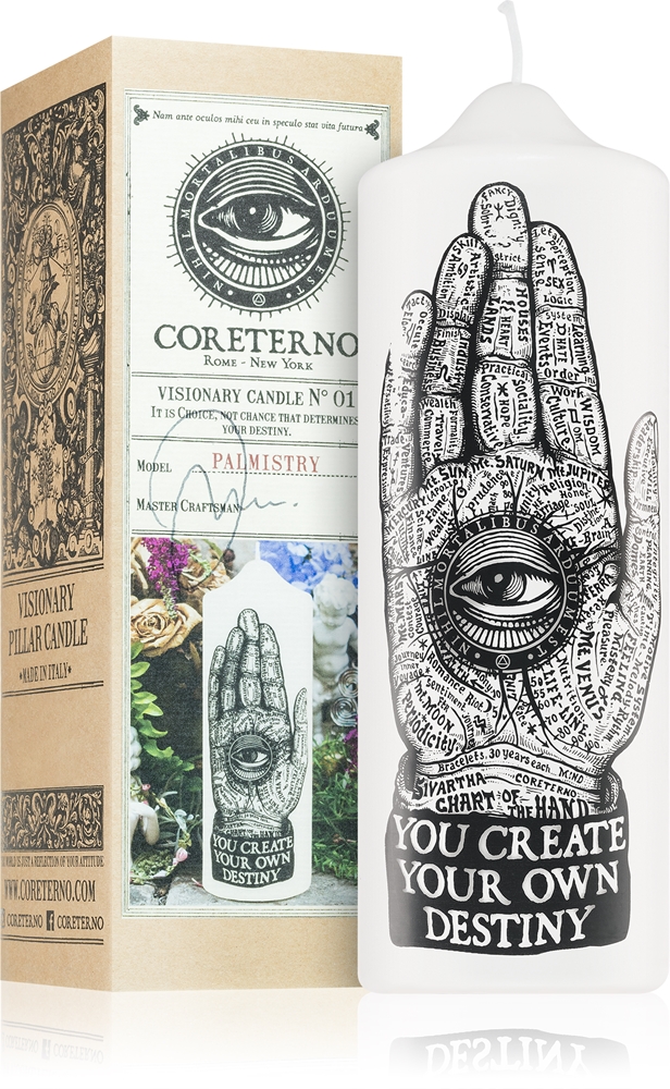 CORETERNO Visionary Palmistry decorative candle | notino.co.uk