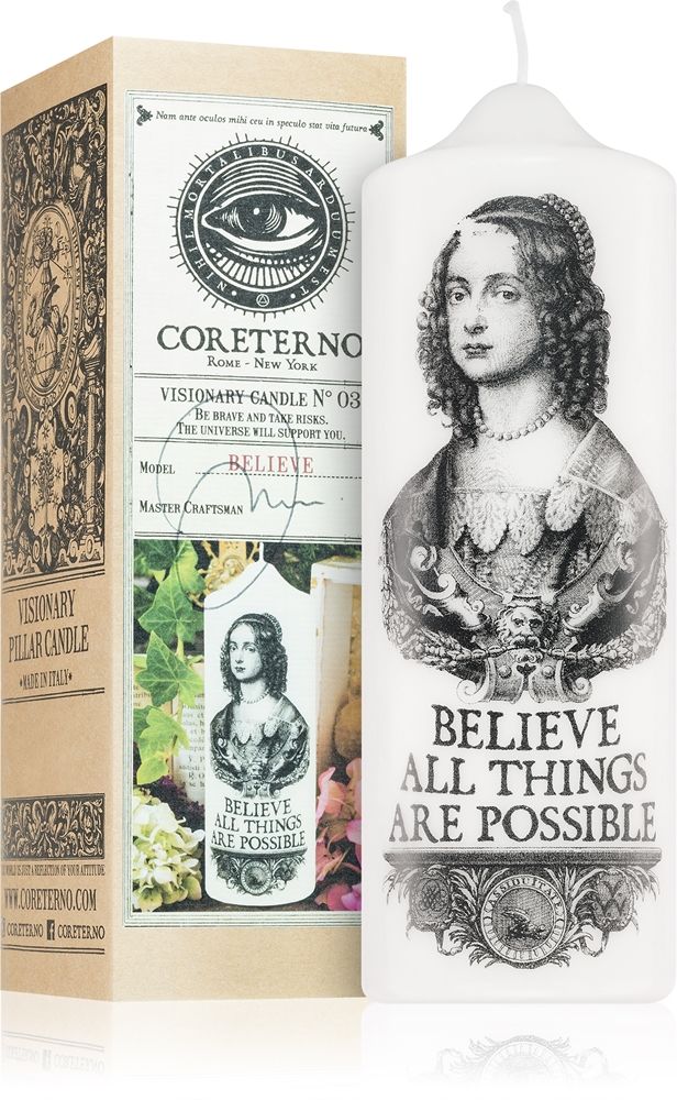 CORETERNO Visionary Believe decorative candle | notino.ie