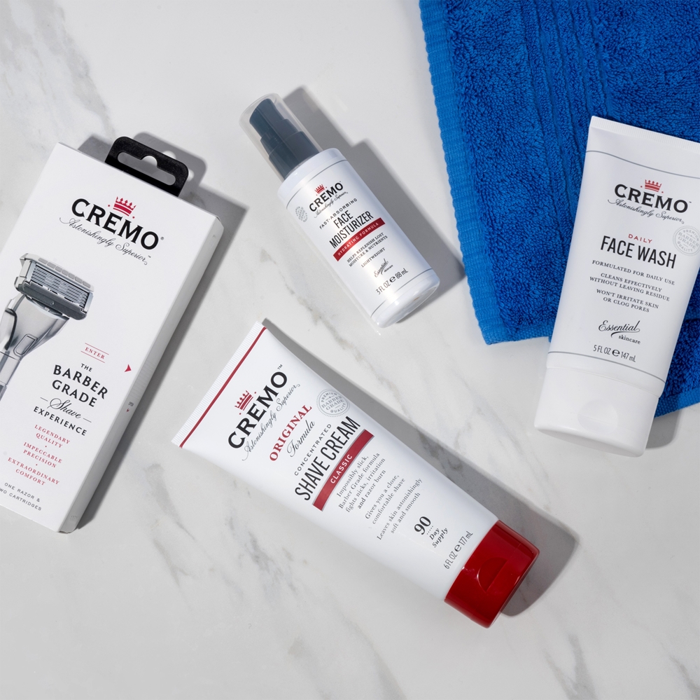 Cremo Smooth Skincare Kit Gift Set (voor het Gezicht) voor Mannen ...