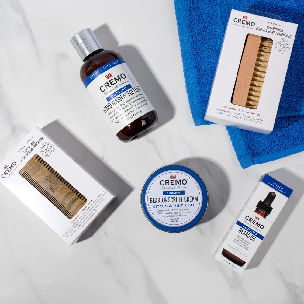 Cremo Barber Grade Kit Gift Set for beard for men | notino.ie