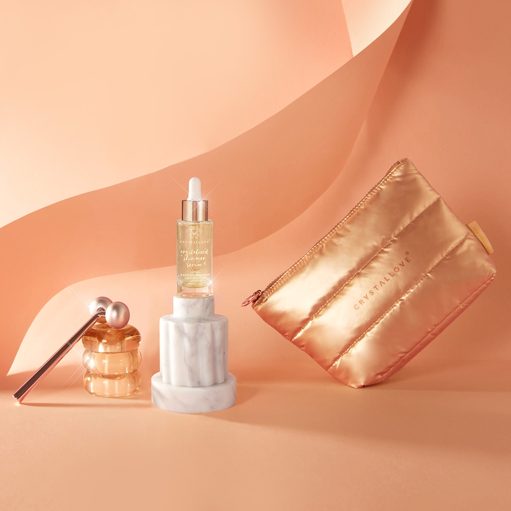 Crystallove Set Gold ensemble visage | notino.fr