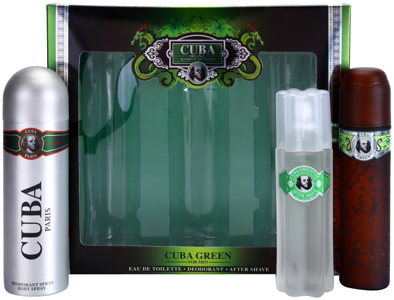Cuba Green coffret cadeau II. | notino.fr