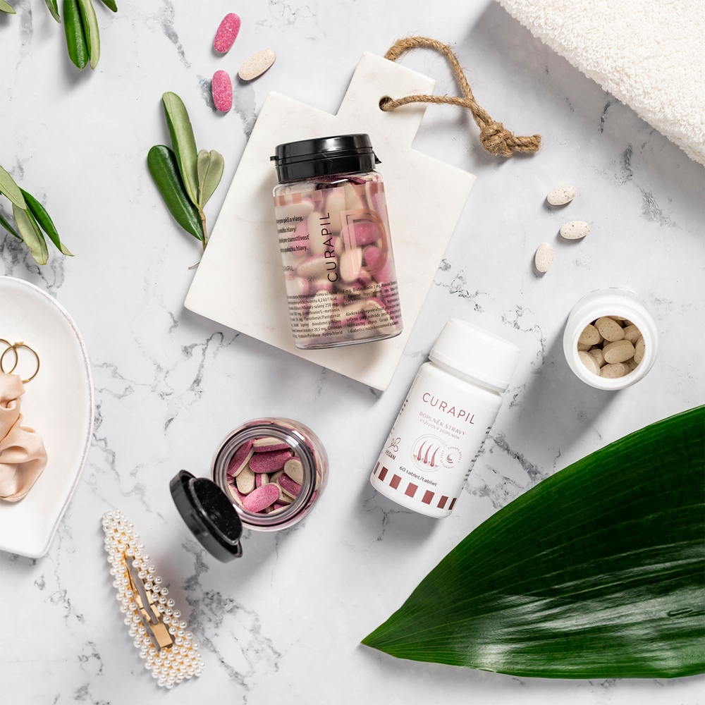 Curapil DUO tablety vlasy a nechty | notino.sk