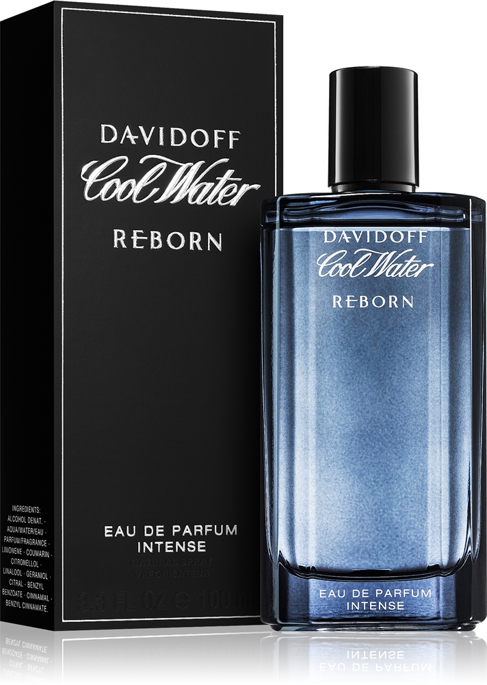 Davidoff Cool Water Reborn Intense Eau de Parfum intense para homens ...