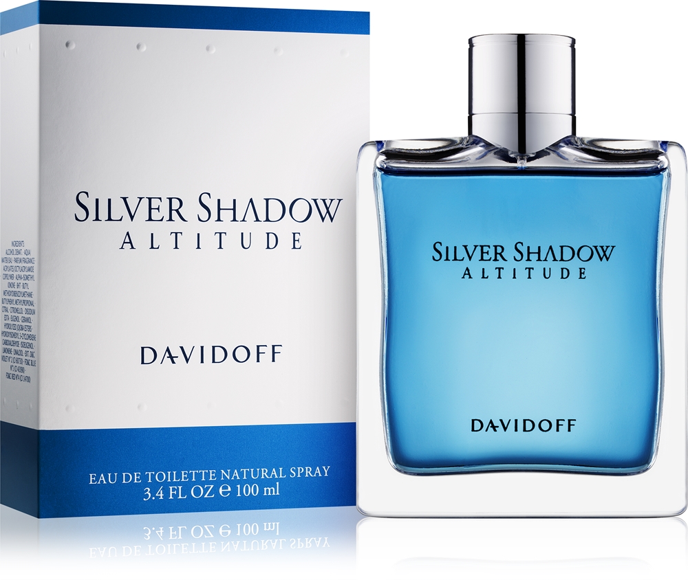 Davidoff Silver Shadow Altitude eau de toilette pour homme 100 ml ...