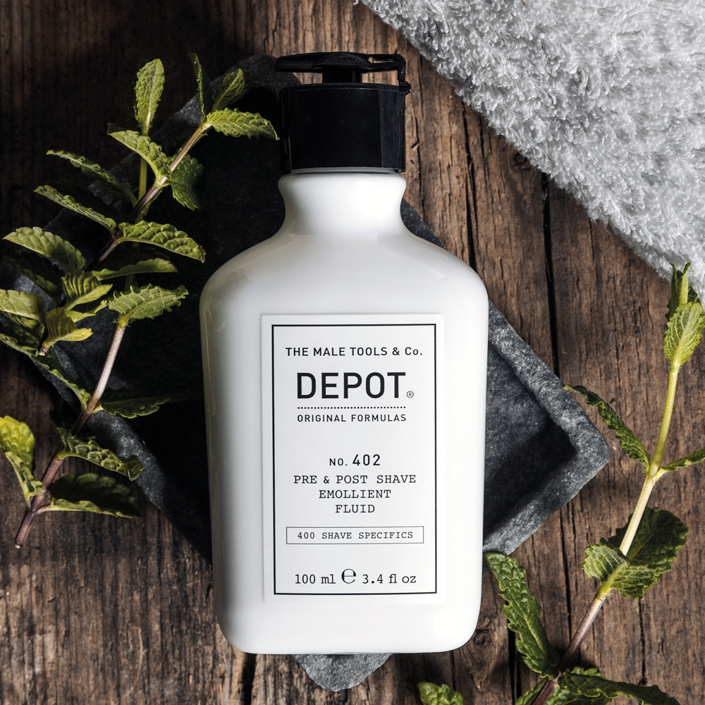 Depot No. 402 Pre&Post Shave Emollient Fluid Balm aftershave | notino.ie