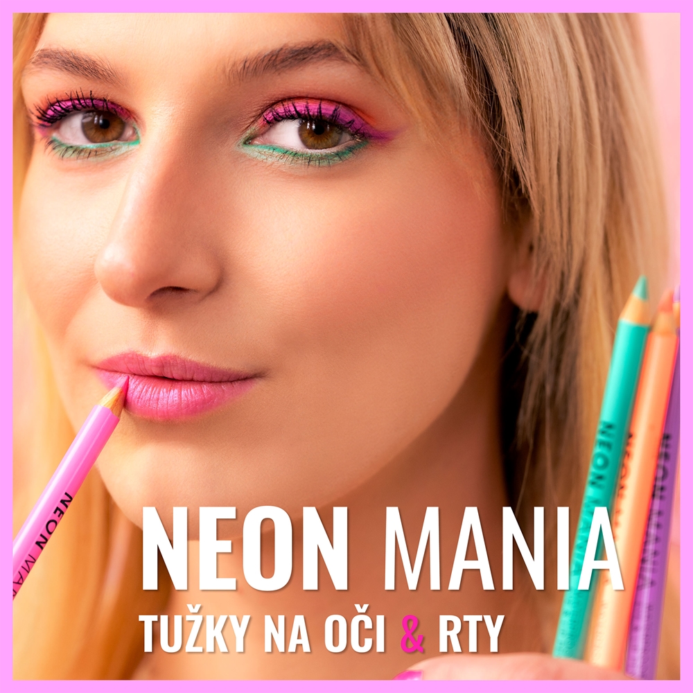 Dermacol Neon Mania tužka na oči a rty voděodolná | notino.cz