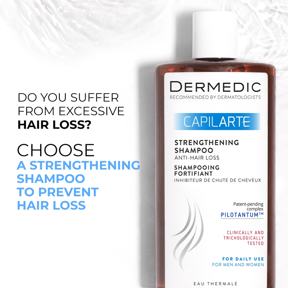 Dermedic Capilarte Szampon wzmacniający hamujący wypadanie włosów