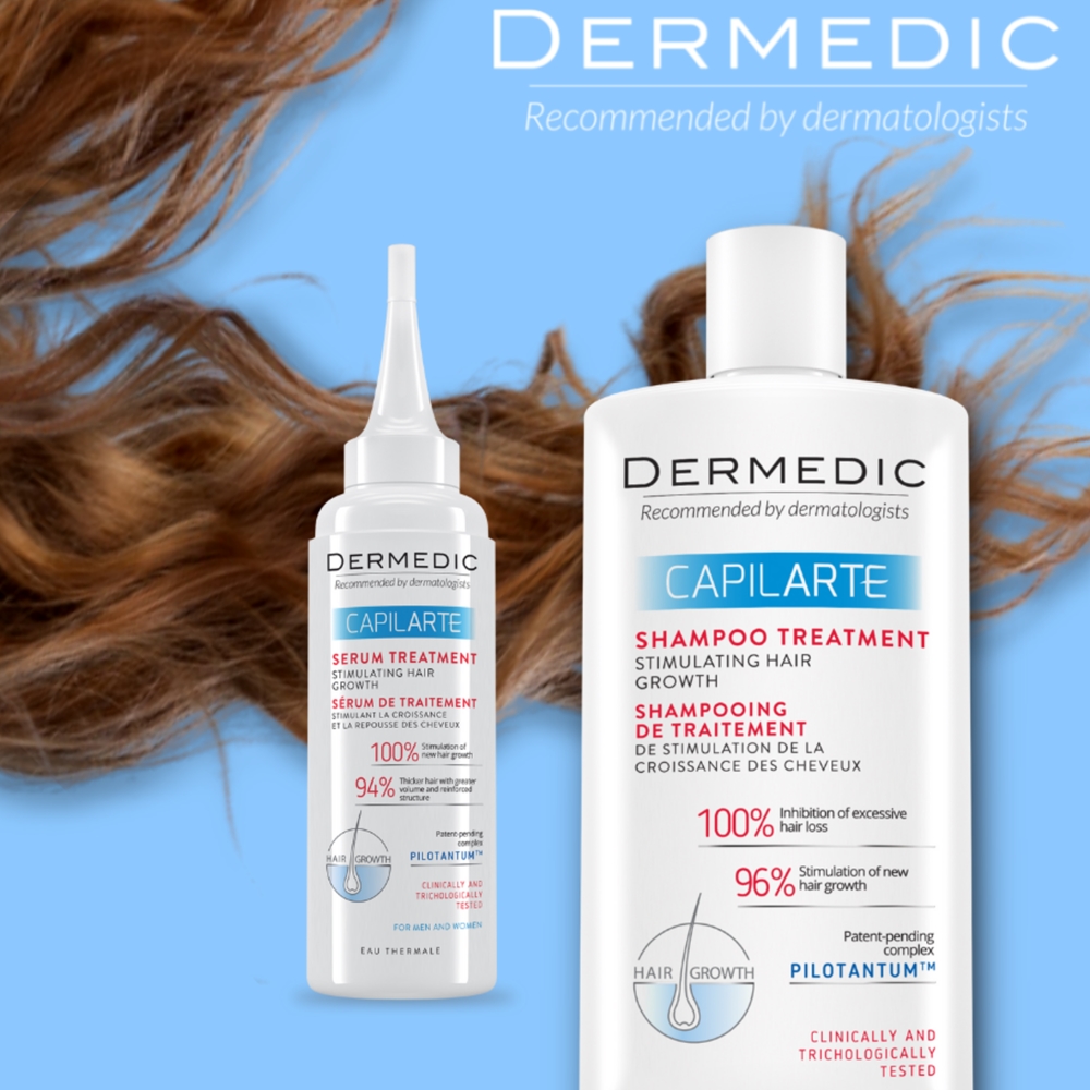 Dermedic Capilarte shampoo for hair growth stimulation | notino.co.uk