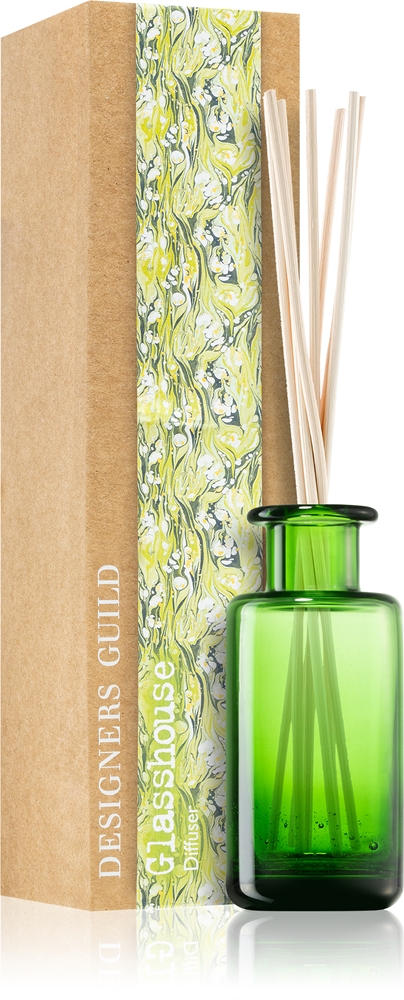 Designers Guild Glasshouse Glass aroma diffuser with filling (alcohol ...