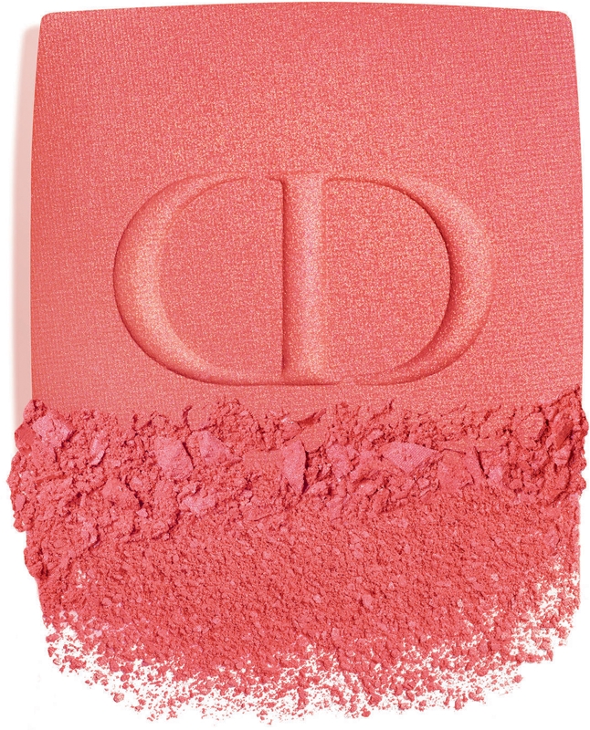 DIOR Rouge Blush róż w kompakcie, pędzel i lusterko
