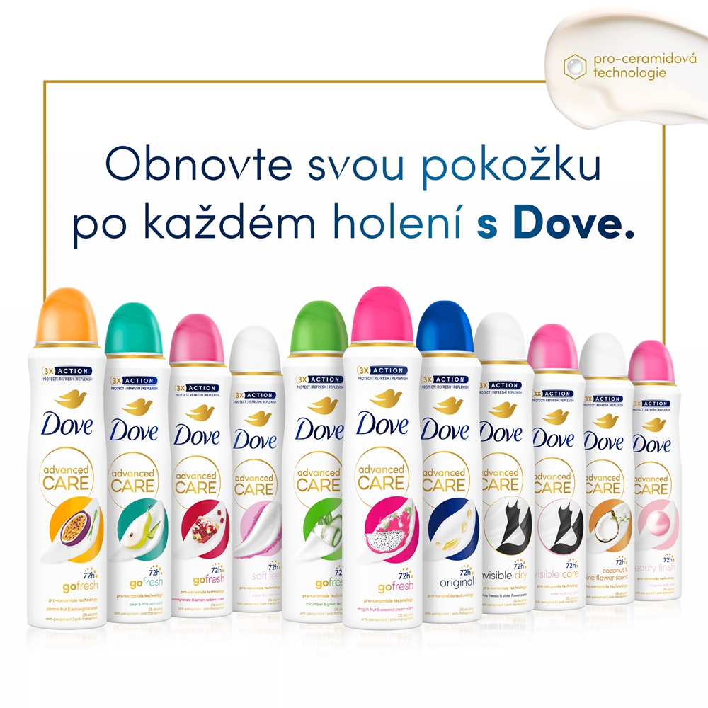 Dove Advanced Care Talco antiperspirant pro ženy | notino.cz