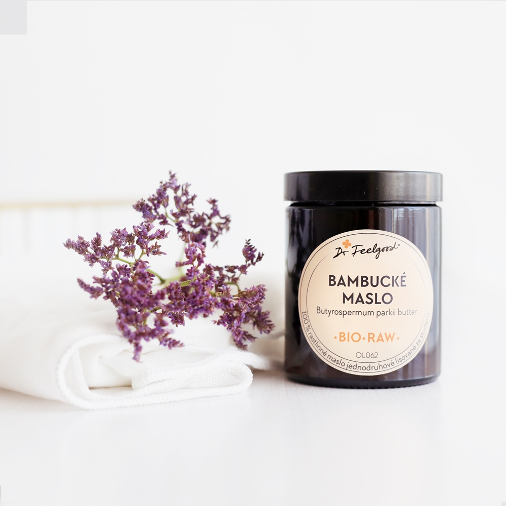 Dr. Feelgood BIO and RAW bambucké máslo | notino.cz