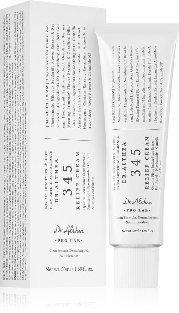 Dr. Althea 345 Relief Cream beruhigende und hydratisierende Creme für ...