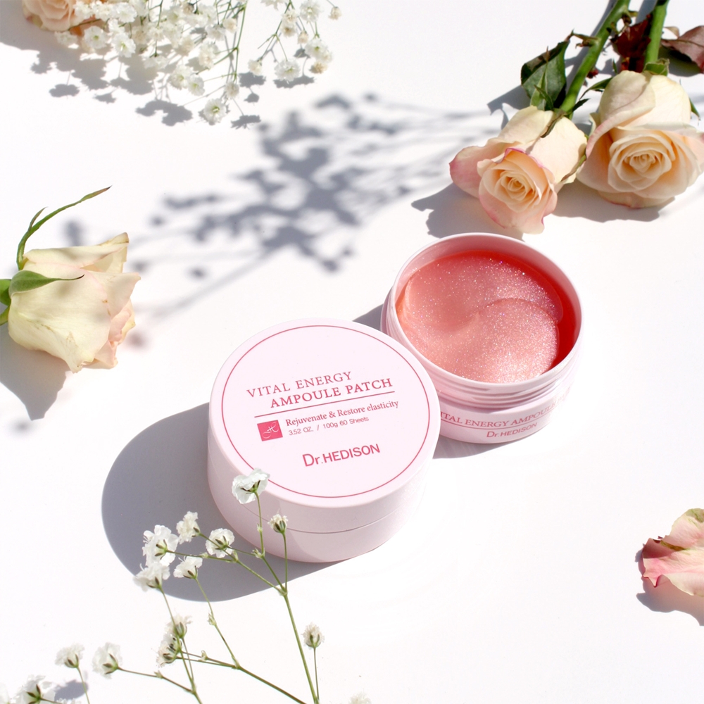 Dr. HEDISON Rejuvenate & Restore Elasticity hydrogel eye mask with anti ...