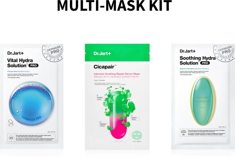 Dr. Jart+ Dr.Jart+ Bundles Multi-Mask Kit Näomaskide komplekt | notino.ee