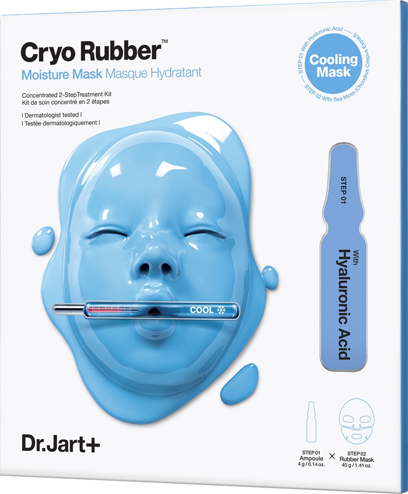 Dr. Jart+ Cryo Rubber™ with Moisturizing Hyaluronic Acid Mascarilla ...