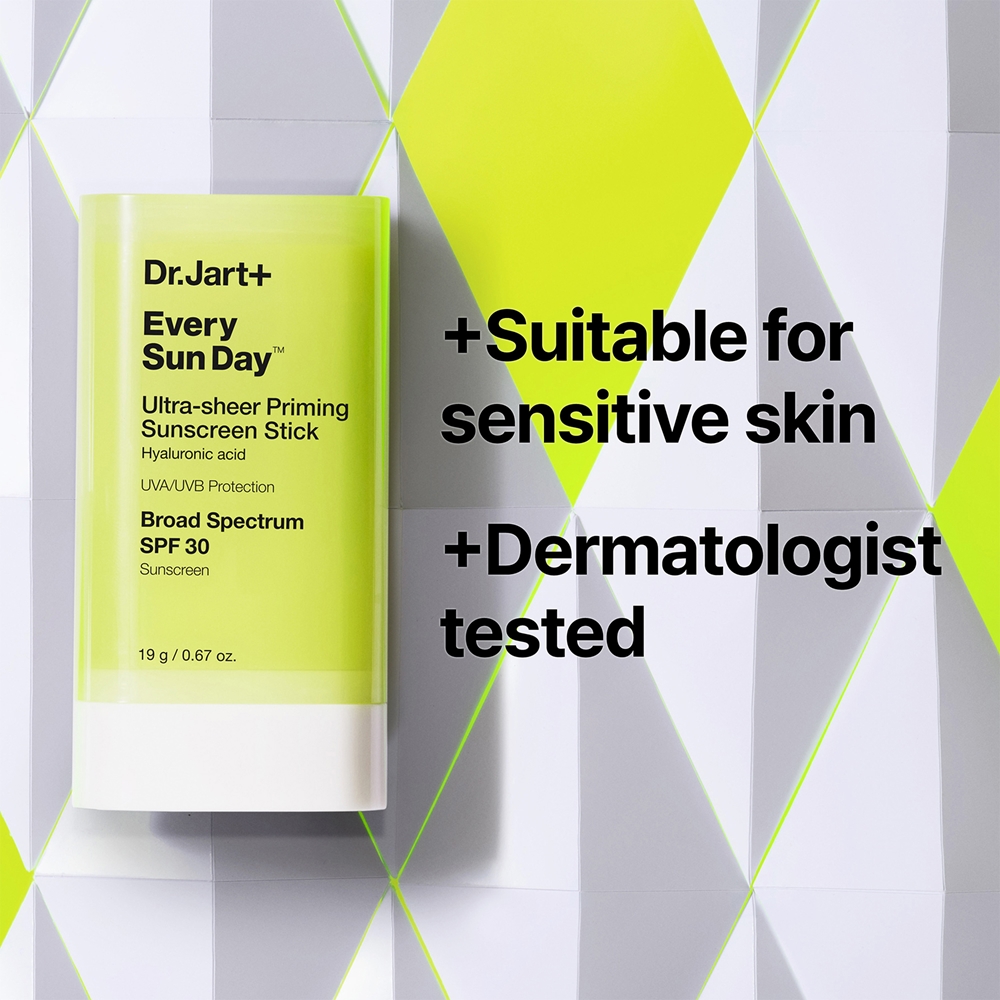 Dr. Jart+ Every Sun Day™ Ultra-Sheer Priming Sunscreen Stick protetor ...