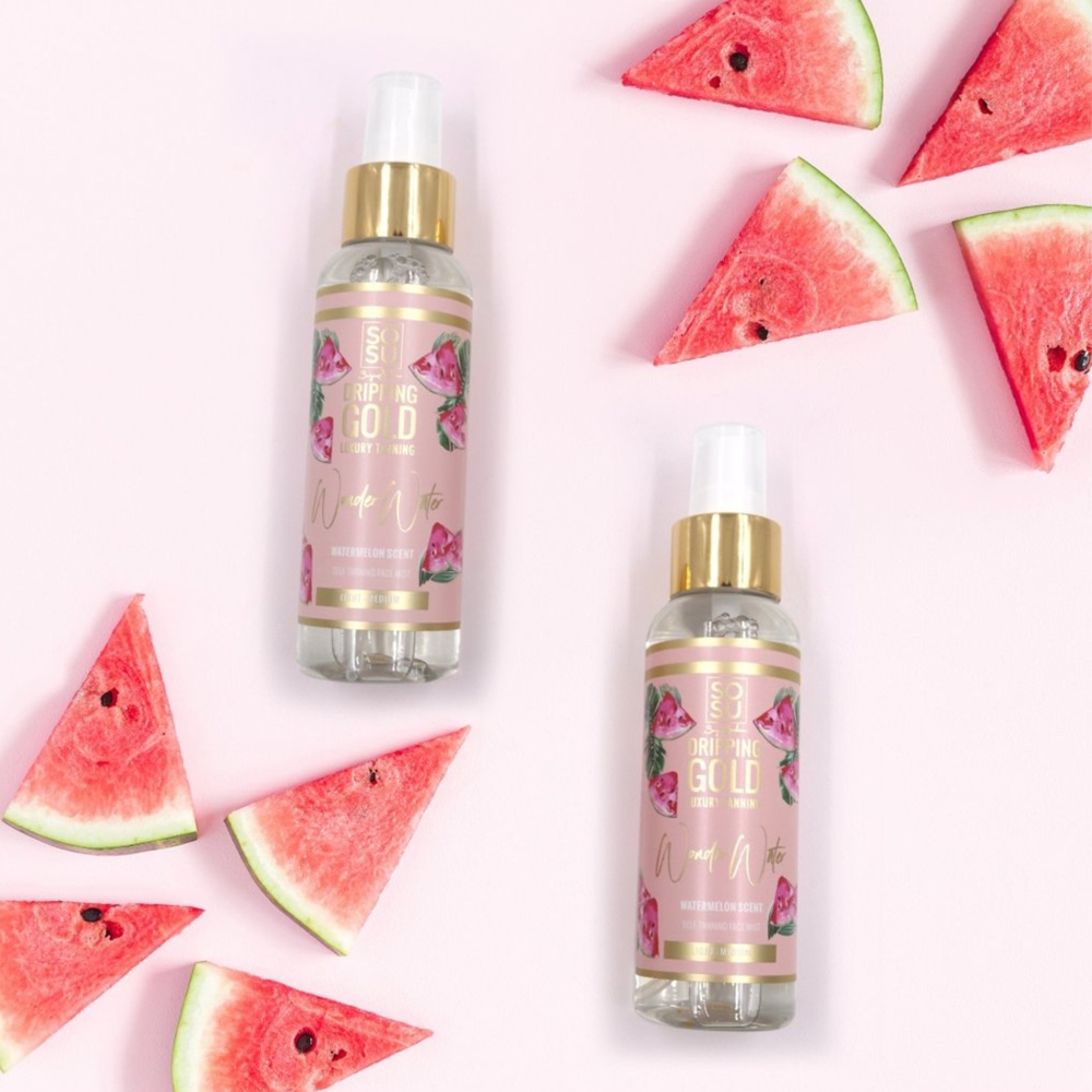 Dripping Gold Wonder Water Watermelon spray abbronzante per il viso ...