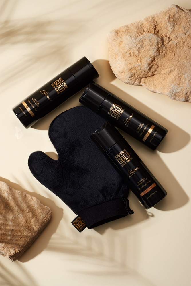 Dripping Gold Luxury Tanning Lotion lait solaire hydratant pour un ...