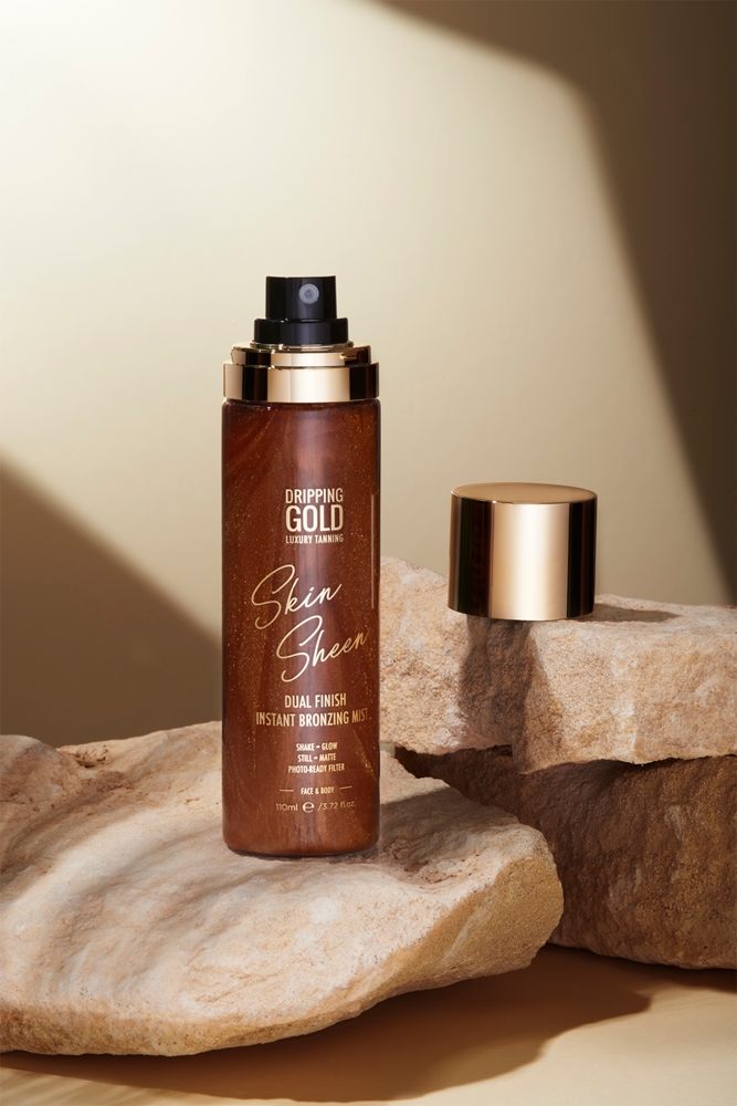 Dripping Gold Luxury Tanning Skin Sheen bronzujúca hmla na telo | notino.sk