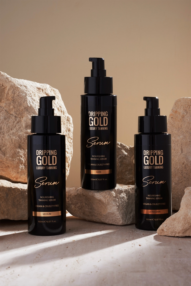 Dripping Gold Luxury Tanning Serum self-tanning product for body and ...