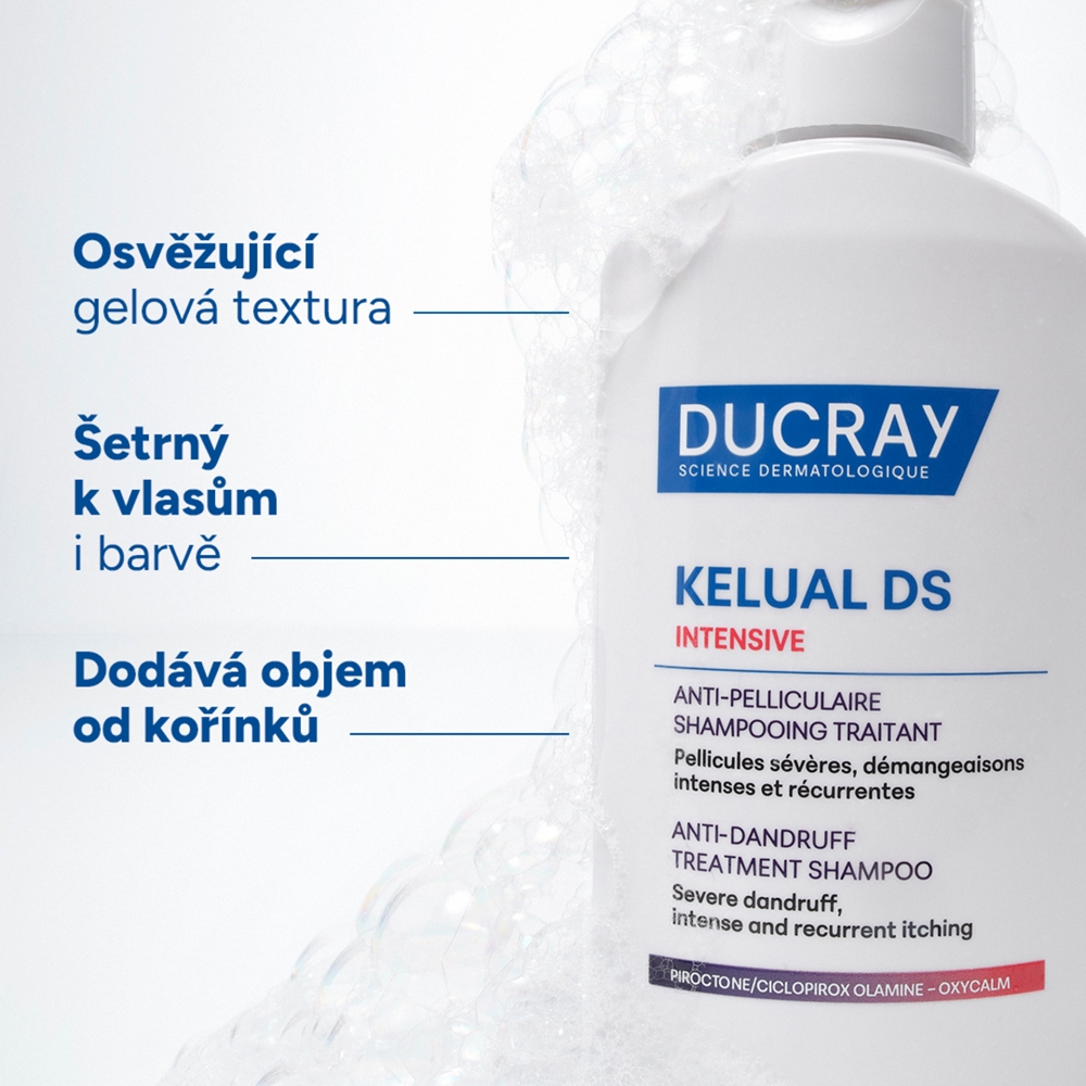 Ducray Kelual DS Intensive Anti-Dandruff Treatment Shampoo intenzivní ...